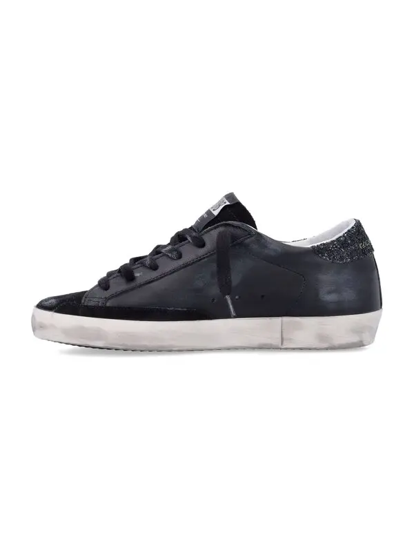 GOLDEN GOOSE Super-star Sneakers - Black