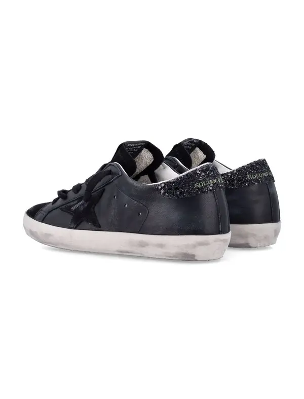 GOLDEN GOOSE Super-star Sneakers - Black