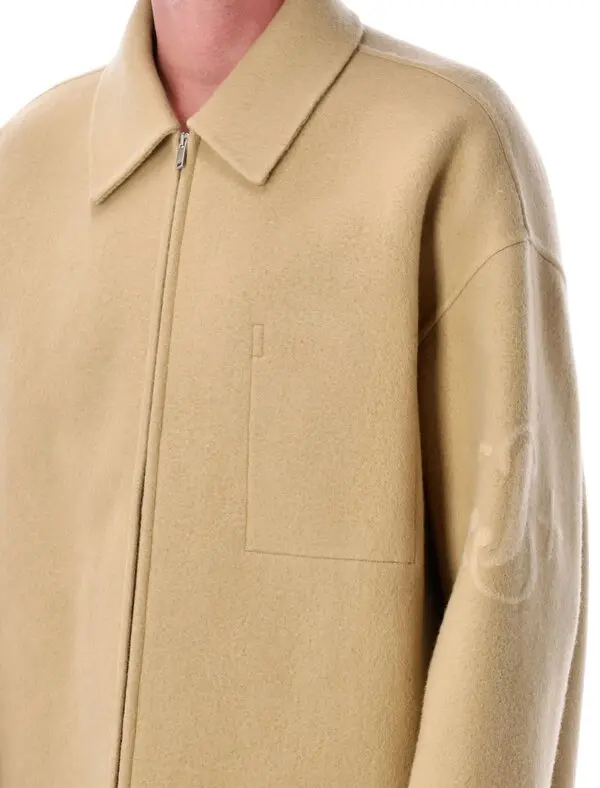 JIL SANDER Coat - Cereal
