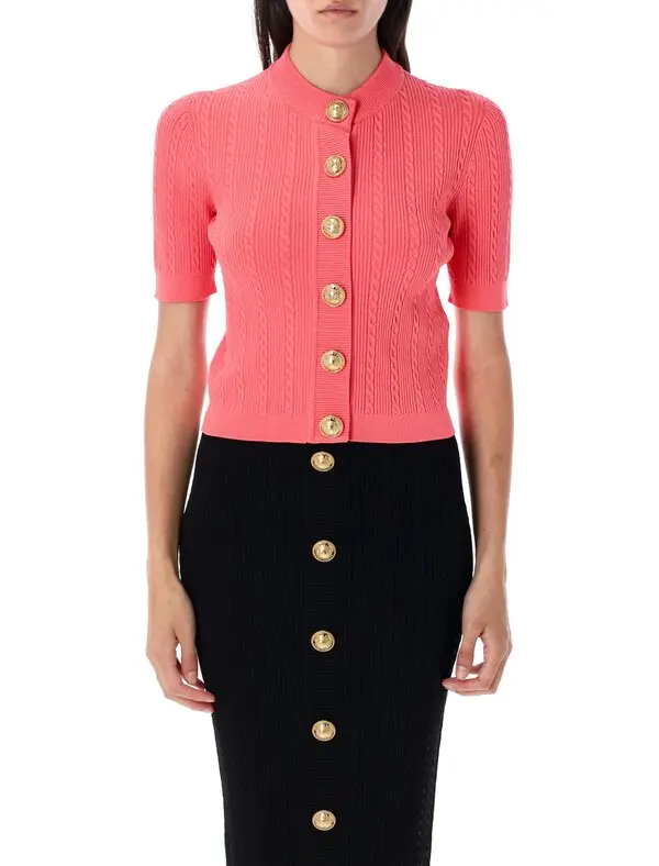 Balmain Sweaters - Rose Foncé