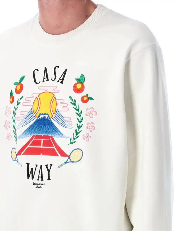 Casablanca Printed Sweatshirt