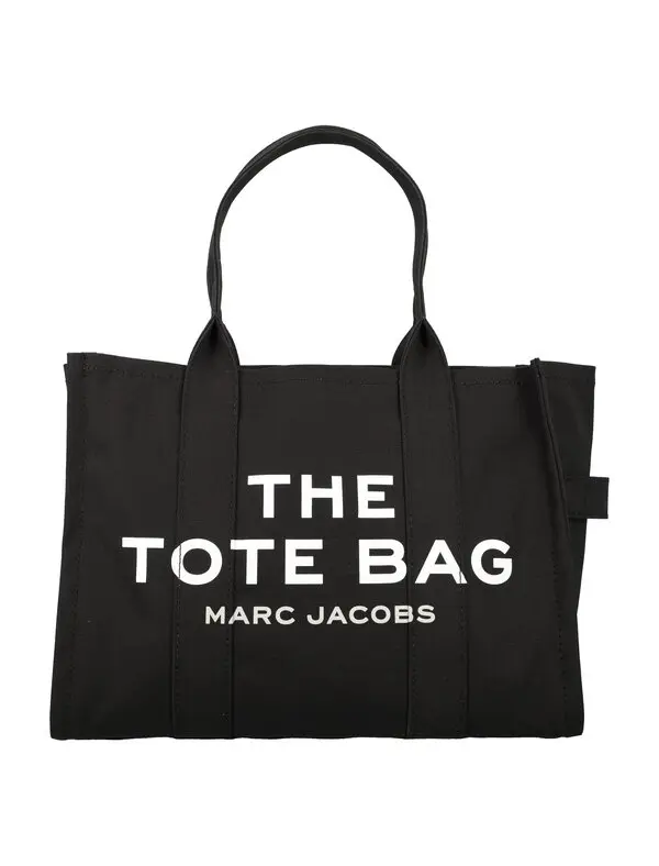 Marc Jacobs Canvas Large Tote Bag - Black