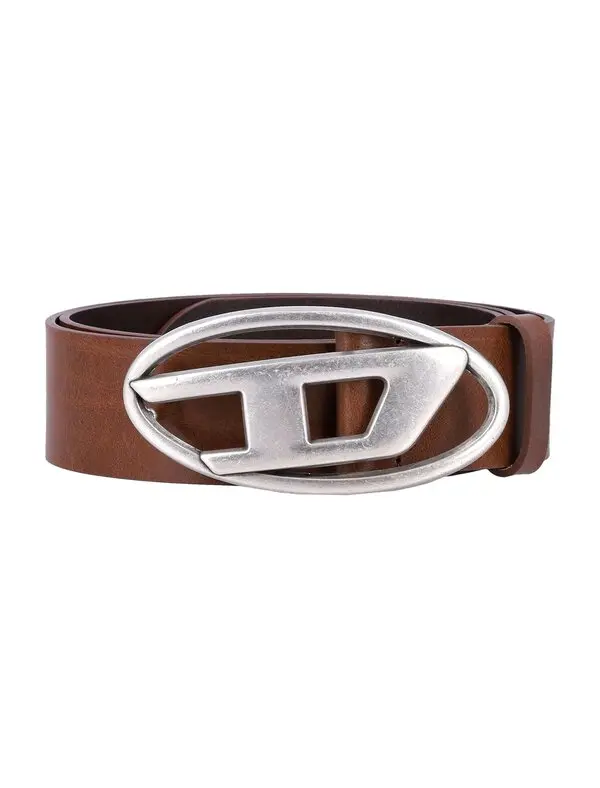 Diesel Leather B-1dr Belt - Brown