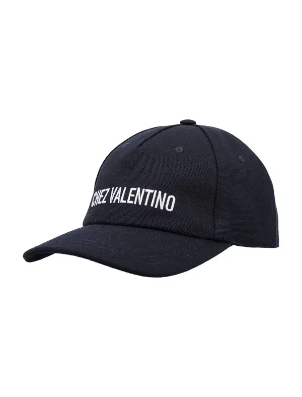 Valentino Garavani Chez Baseball Cap - Black