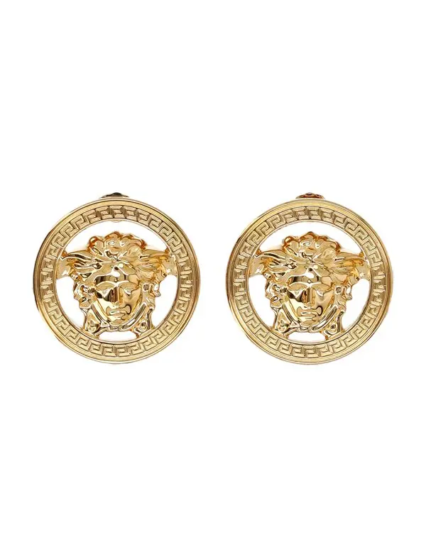 Versace Medusa '95 Emblem Earrings - Versace Gold