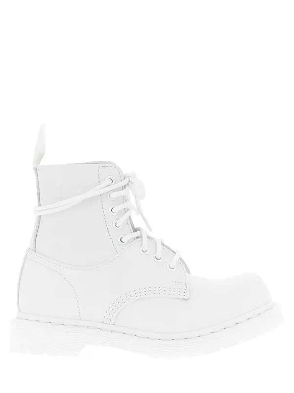 MAISON MARGIELA X Dr. Martens 1460 Twist Combat Boots - White