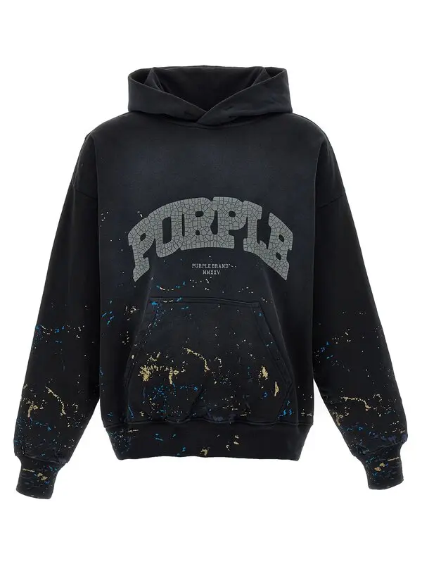 PURPLE BRAND Embroidered Hoodie