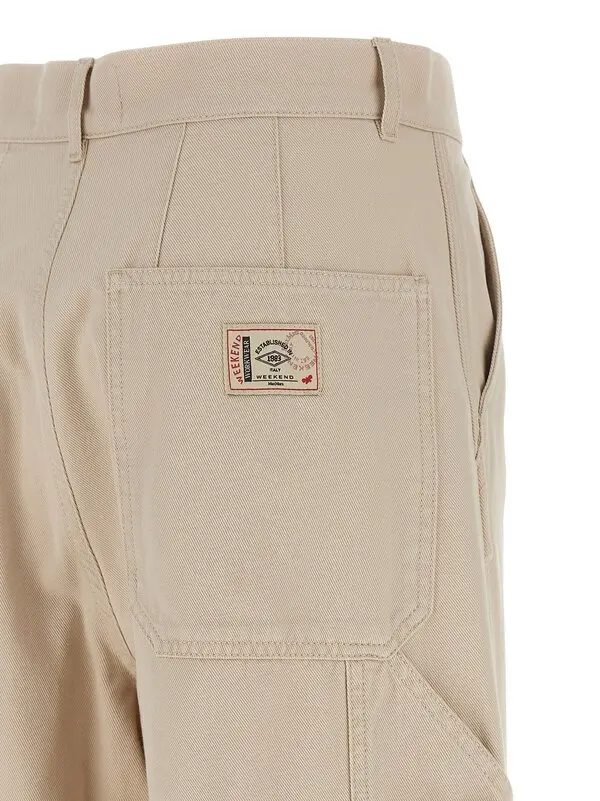 Max Mara Caronte Cotton Drill Trousers
