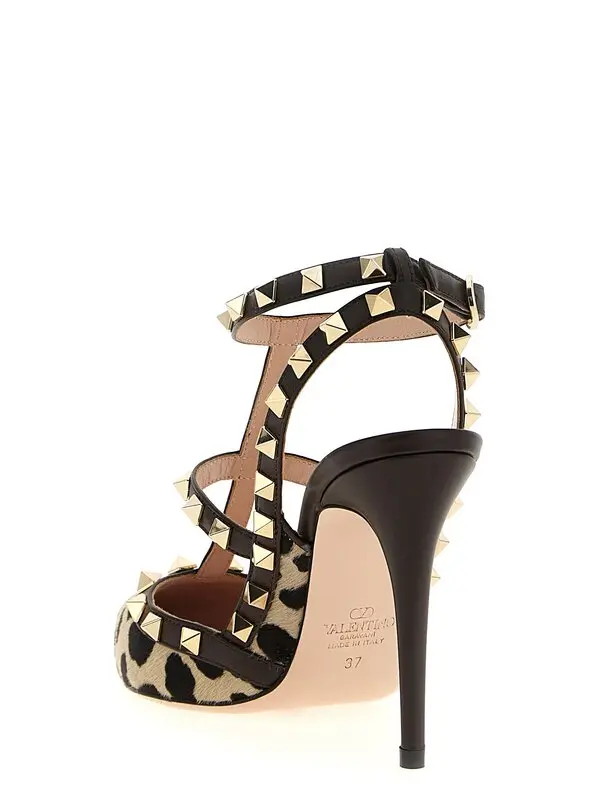 Valentino Garavani Rockstud Nappa Pumps - Multicolor