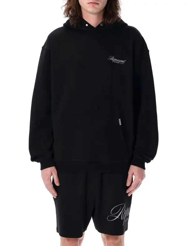 REPRESENT Hooded Sweatshirt - Black