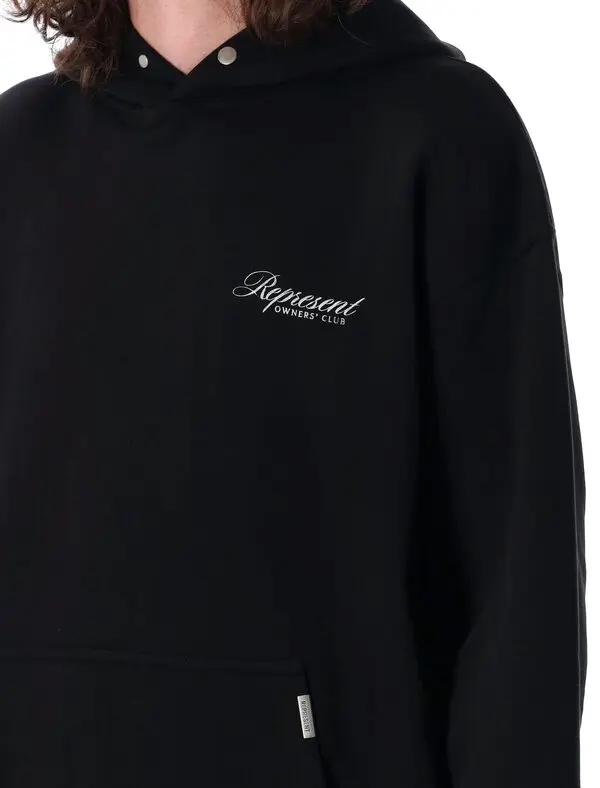 REPRESENT Hooded Sweatshirt - Black
