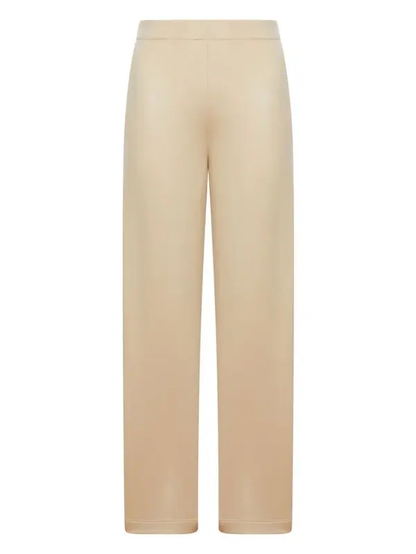 Max Mara Wide Leg Jersey Trousers