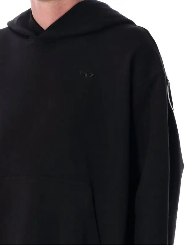 DIESEL® Hooded Long Sleeve Top