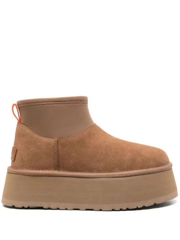UGG Classic Mini Dipper Ankle Boots - Beige