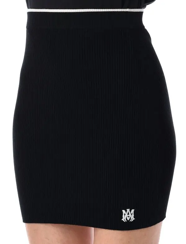 Amiri Mini Skirt