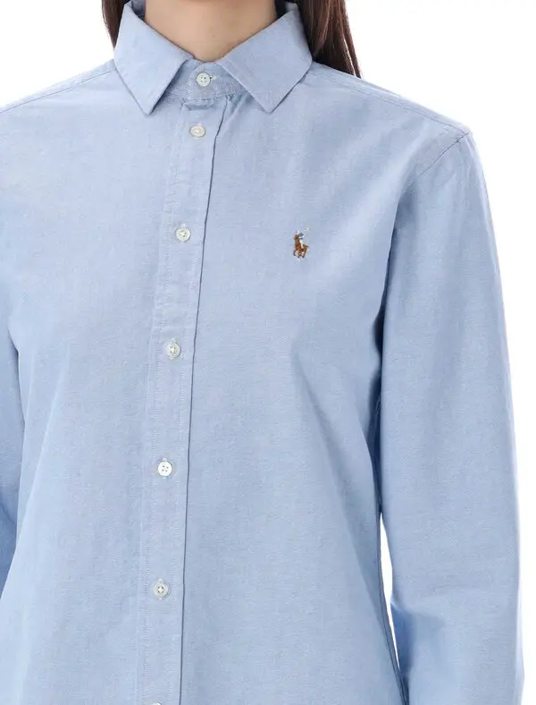 Polo Ralph Lauren Oxford Cotton Shirt - Blu