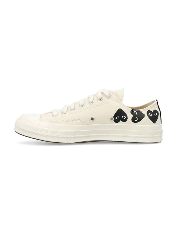 COMME DES GARCONS CONVERSE Comme Des Garcons X Converse Multi Heart Low Top Sneakers