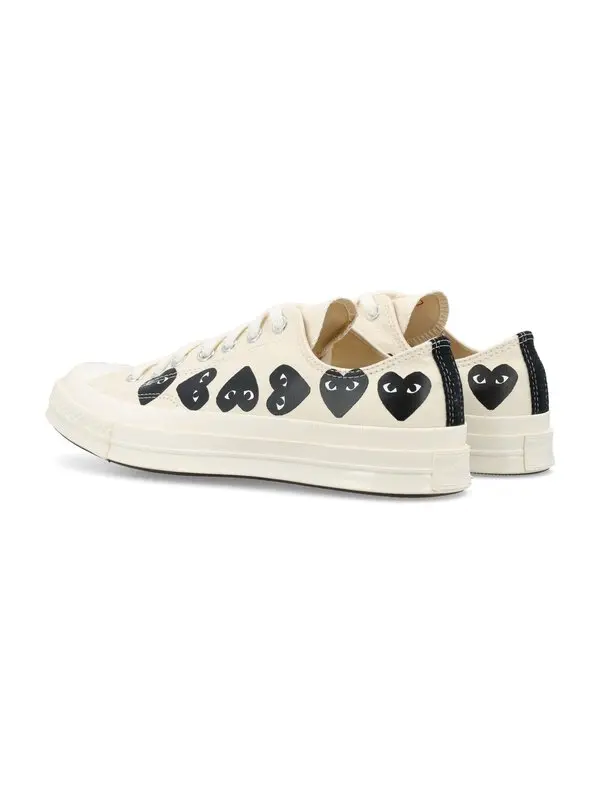 COMME DES GARCONS CONVERSE Comme Des Garcons X Converse Multi Heart Low Top Sneakers