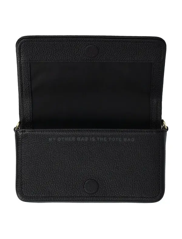 Marc Jacobs Full Grain Leather Mini Bag - Black