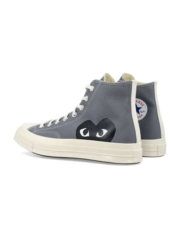 CONVERSE X COMME DES GARONS PLAY Chuck 70 Hi Top Sneakers - Grey