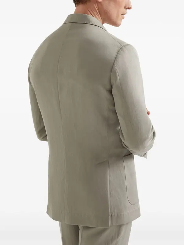 Brunello Cucinelli Silk And Linen Jacket