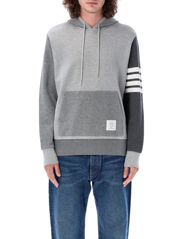Thom Browne Tonal Mix Hoodie