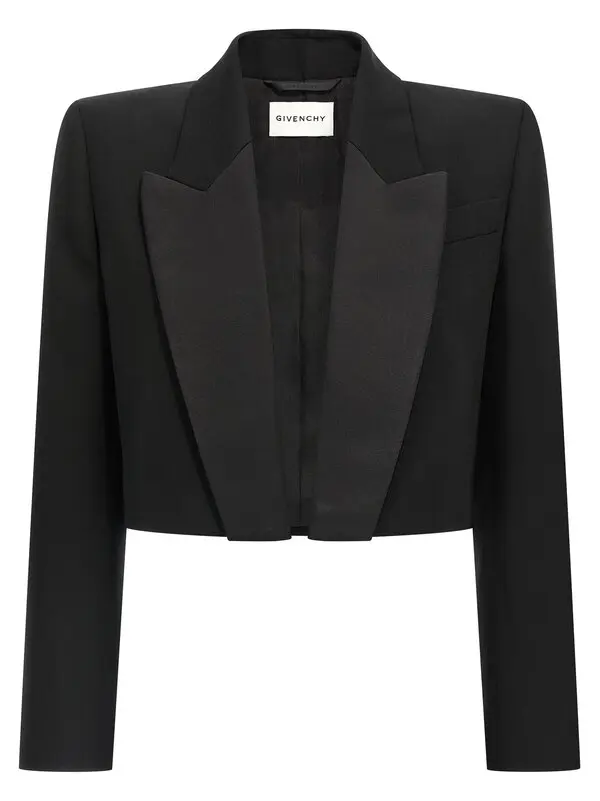 Givenchy Bolero Blazer - Black