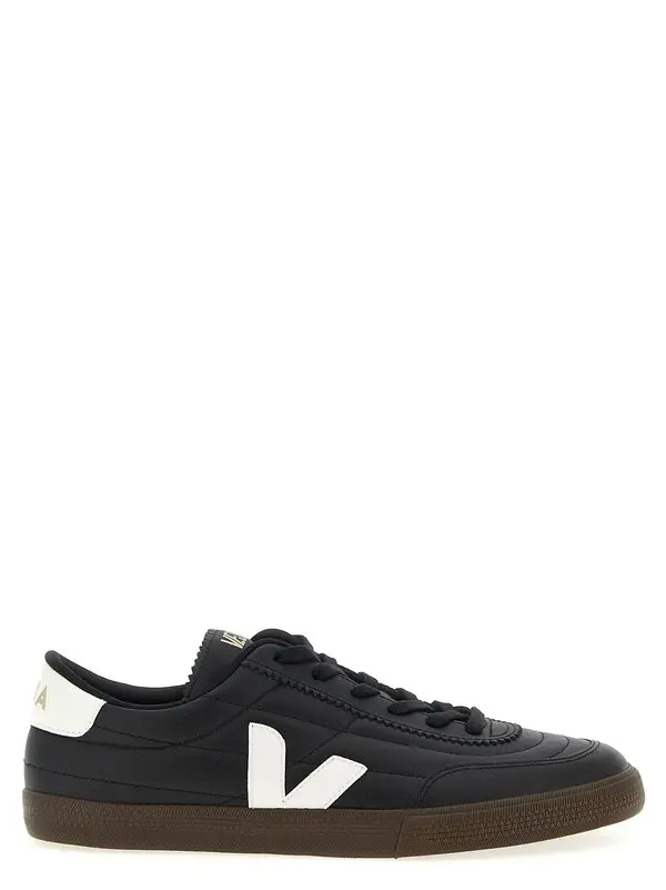 VEJA Panenka Leather Sneakers - White/black