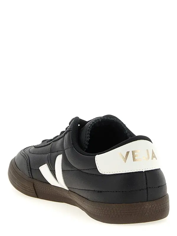 VEJA Panenka Leather Sneakers - White/black