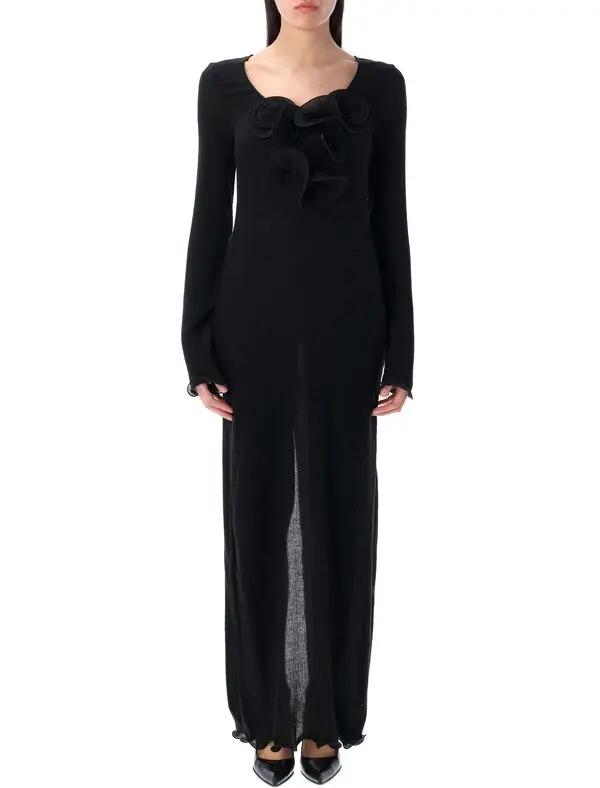 Magda Butrym Long Sleeve Dress