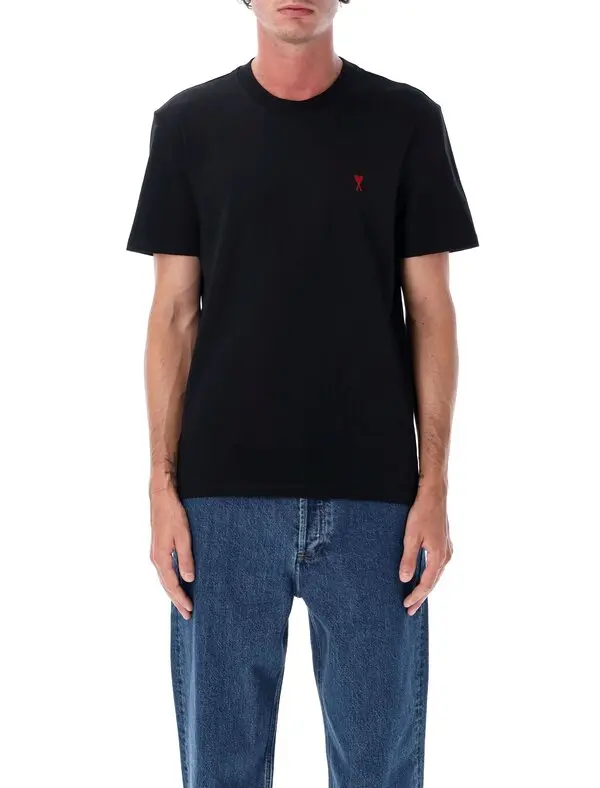 Ami T Shirts And Polos - Black