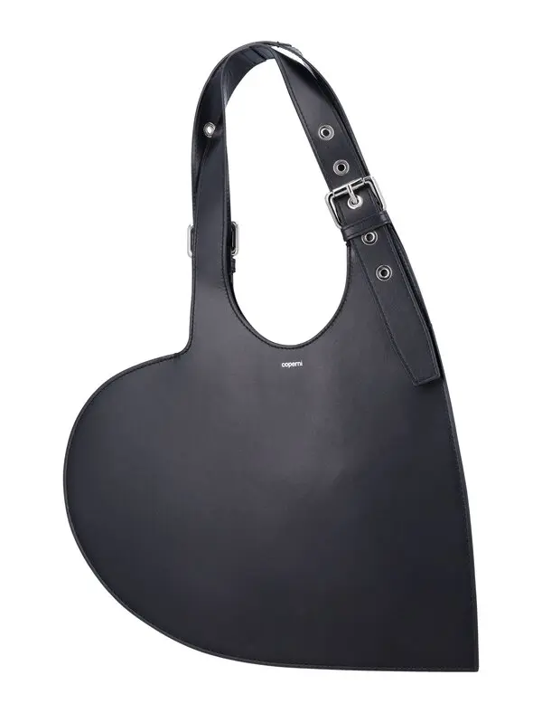 Coperni Leather Heart Tote
