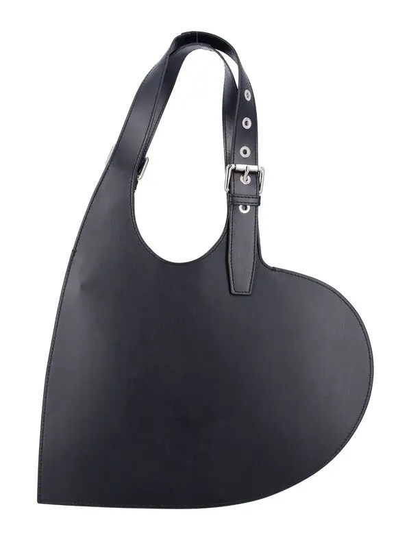 Coperni Leather Heart Tote