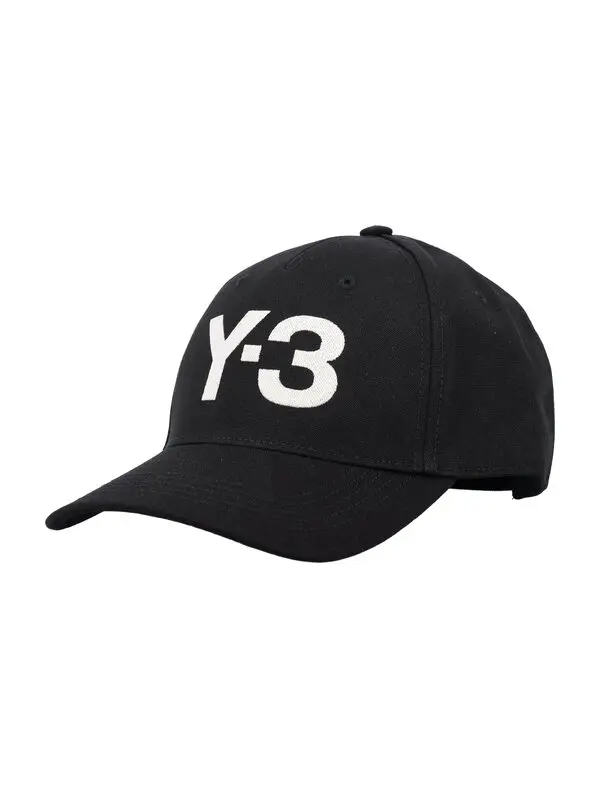 Y3 Classic Logo Cap - Black