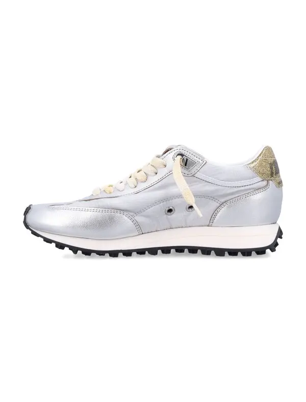 GOLDEN GOOSE Running Marathon Sneakers - Silver