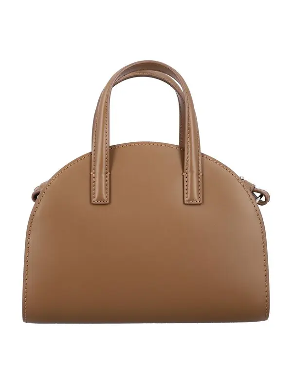 A.p.c. Leather Tote Demi Lune Small