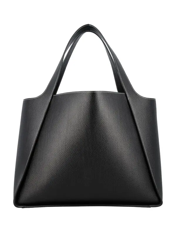 Stella McCartney Logo Alter Mat Tote - Black
