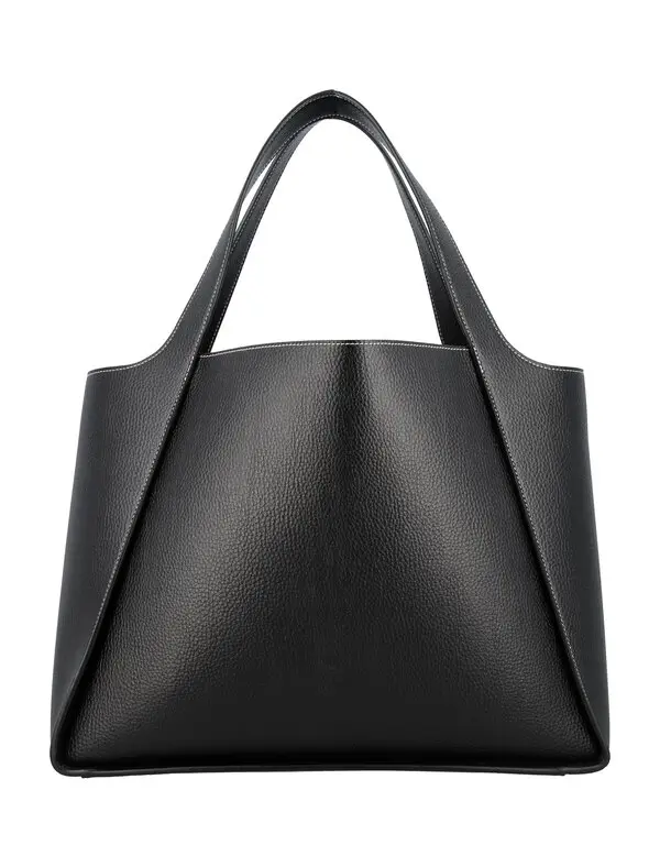Stella McCartney Logo Alter Mat Tote - Black