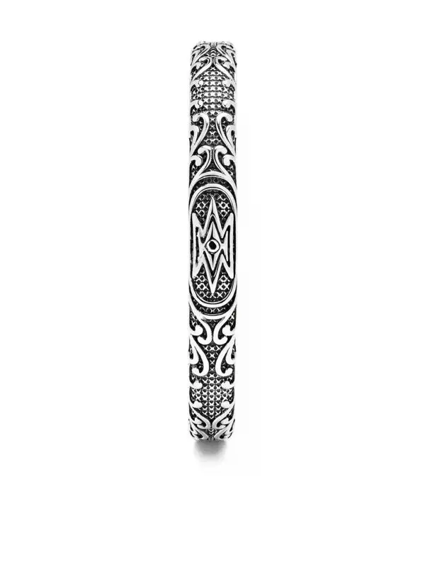 NIALAYA JEWELRY Engraved Cuff Bracelet