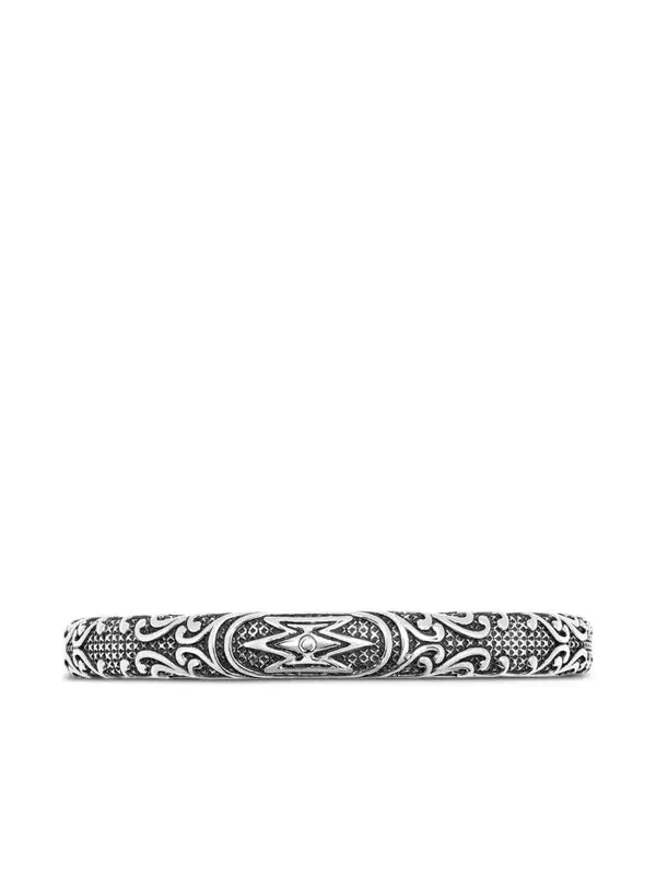 NIALAYA JEWELRY Engraved Cuff Bracelet