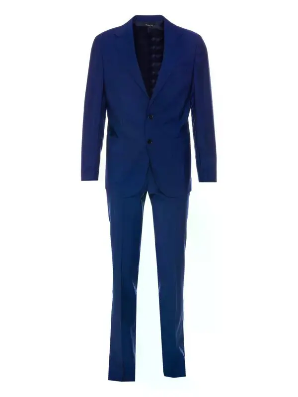 COLAMARINO Button-fastening Suit - Blue