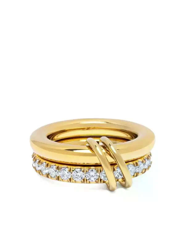 NIALAYA JEWELRY Double-band Ring - Gold