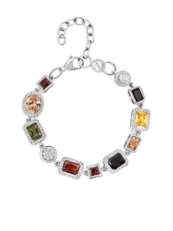 NIALAYA JEWELRY Gemstone Bracelet - Silver