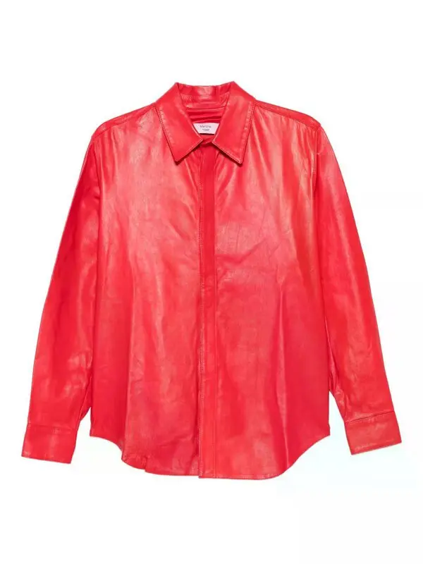 Martine Rose Nappa Leather Shirt