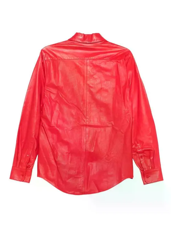 Martine Rose Nappa Leather Shirt