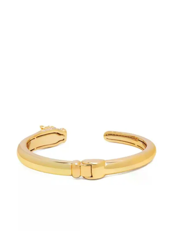 NIALAYA JEWELRY Panther Cuff Bracelet - Gold
