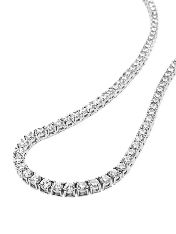 NIALAYA JEWELRY Crystal-embellished Tennis Necklace