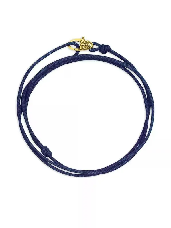 NIALAYA JEWELRY Knotted Detail Bracelet - Blue
