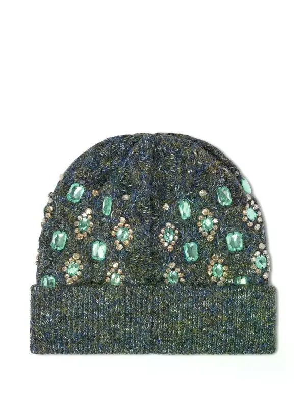 Pinko Jewel-embellished Beanie