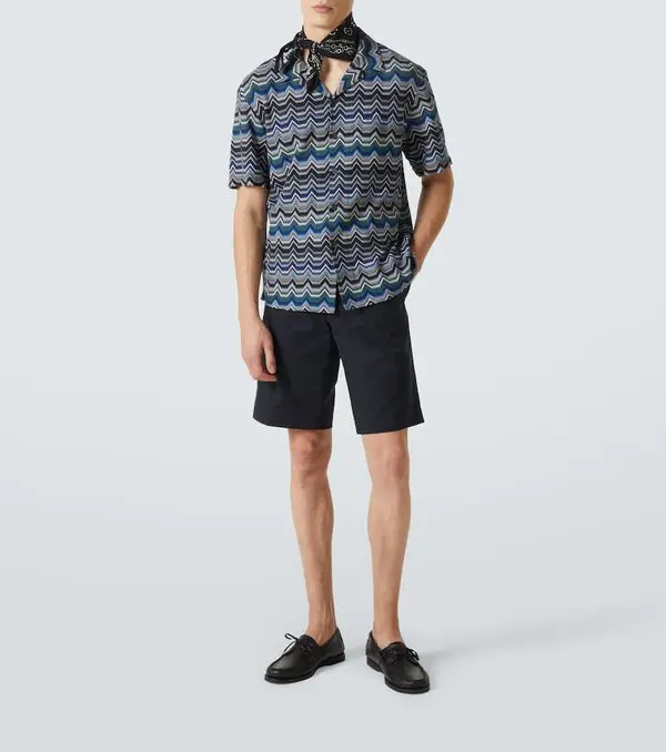 Missoni Zigzag Cotton Shirt - Multicoloured